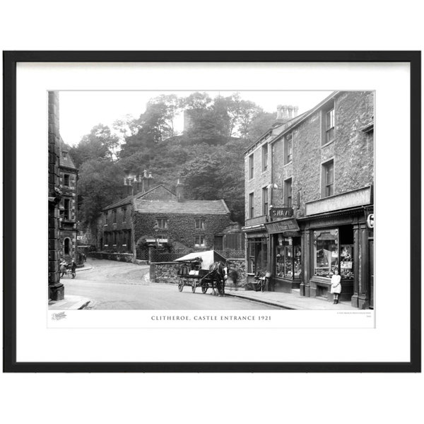 The Francis Frith Collection Clitheroe, Castle Entrance 1921 - Single ...