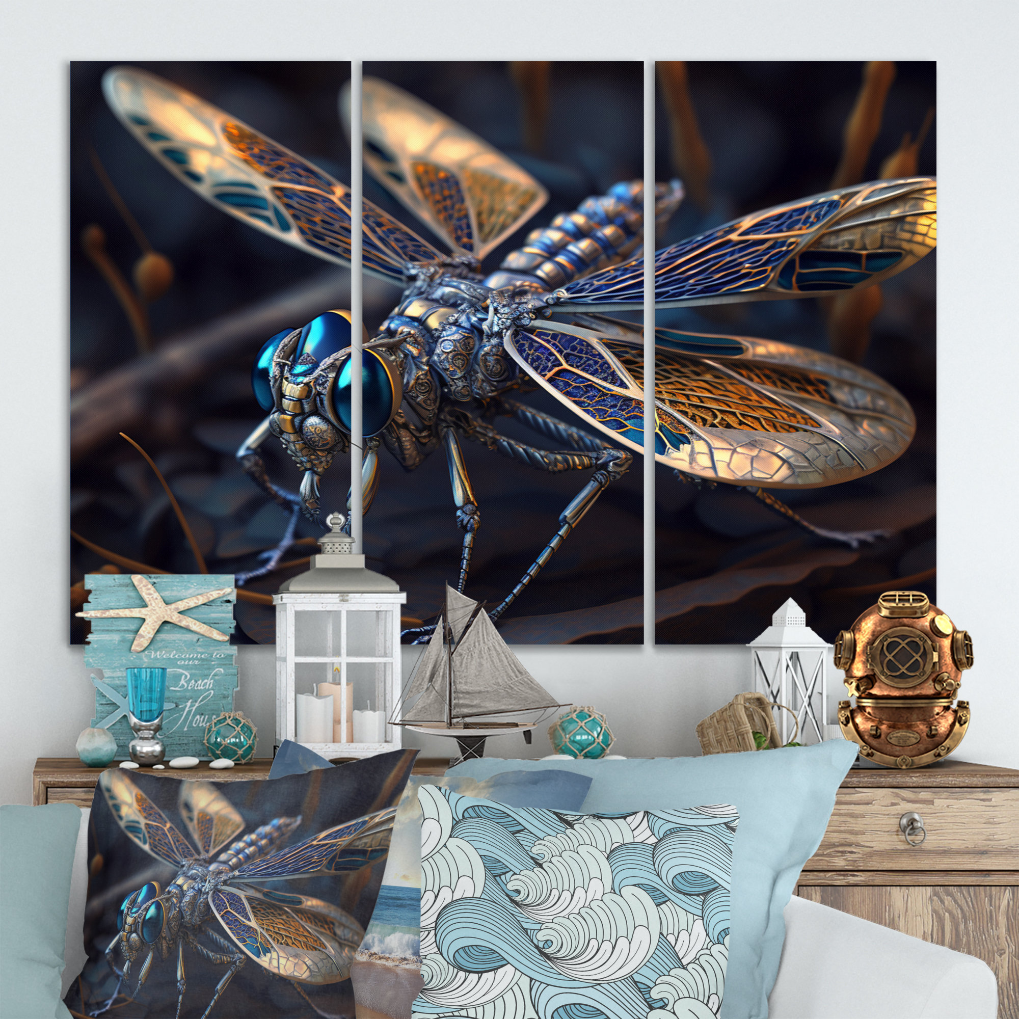 cybernetic dragonfly