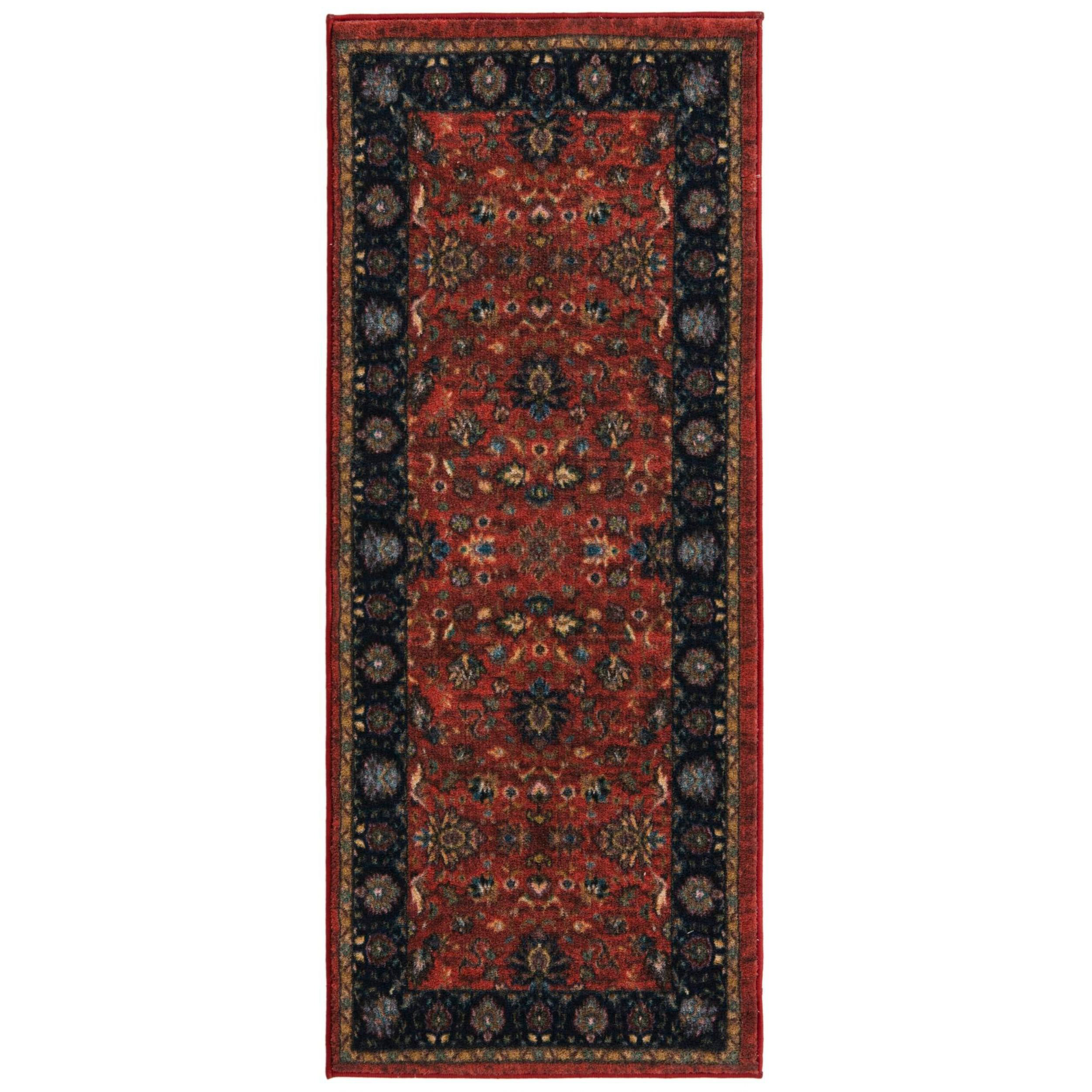 Alcott Hill® Traditional Artez Runner Rug Classic Red Color | Wayfair