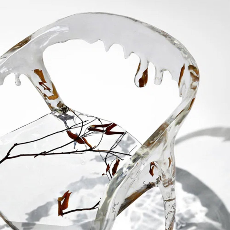 Dainte Crystal Waterfall Patio Chair | Perigold