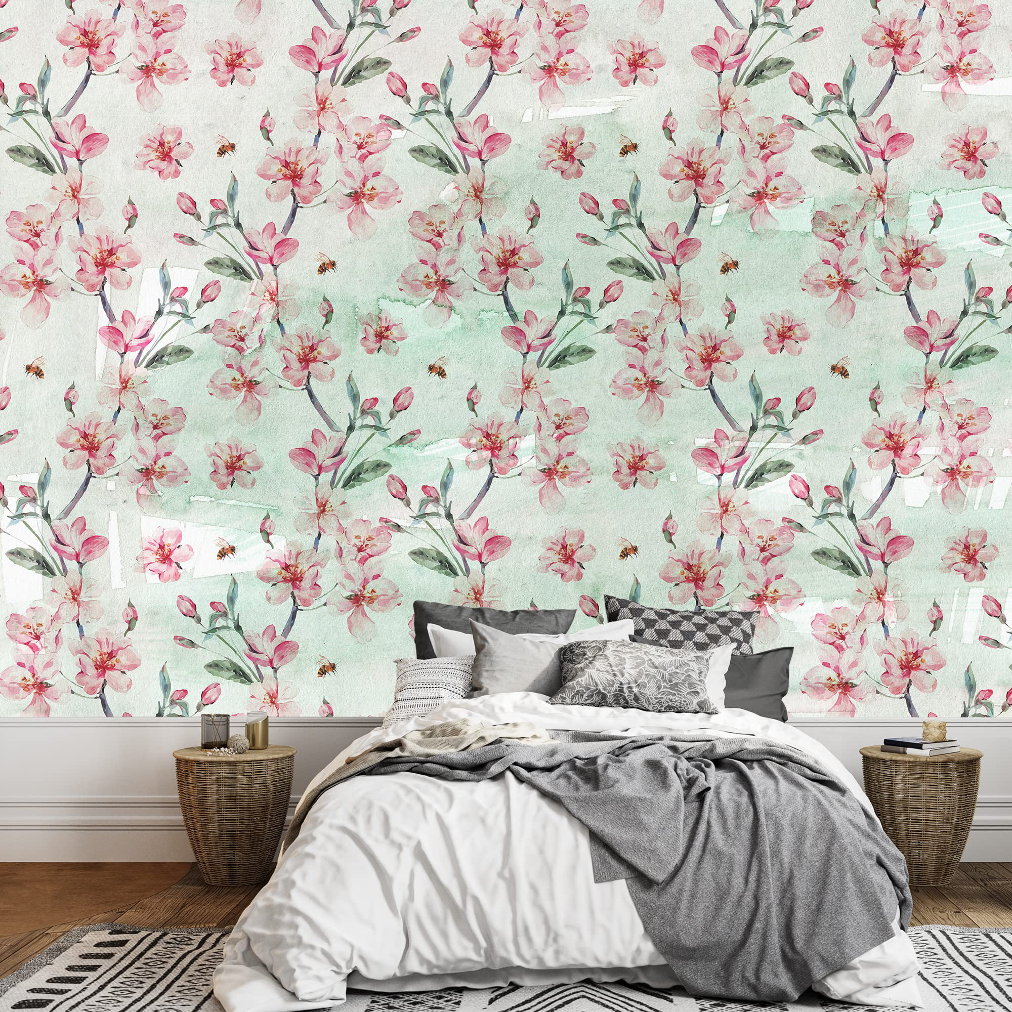 IDEA4WALL Floral Panel | Wayfair