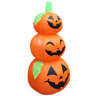 The Holiday Aisle® Outdoor Halloween Pumpkin Stack Inflatable & Reviews ...