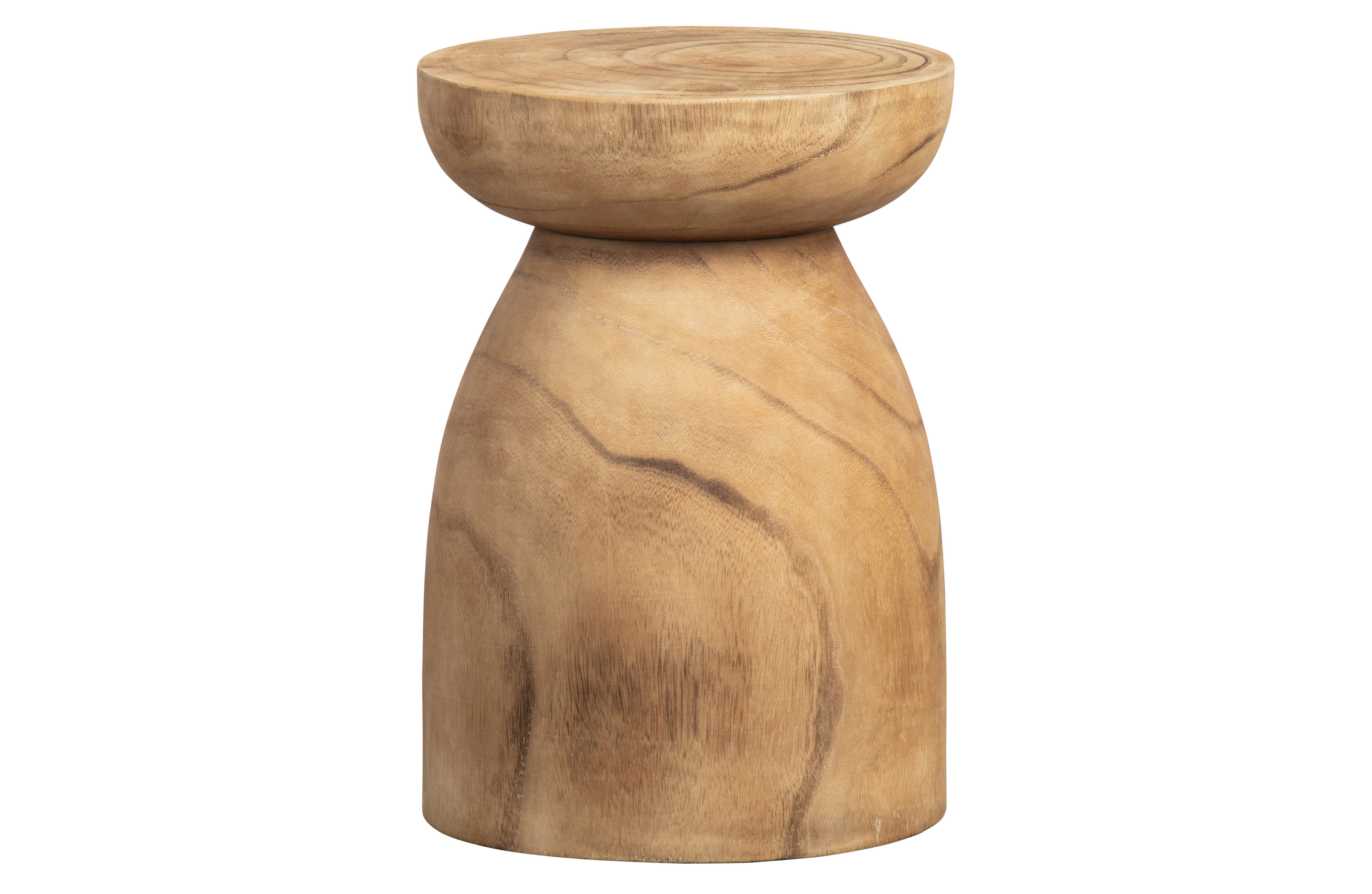 Woood Collection 40cm Tall Solid Wood Stool | Wayfair.co.uk