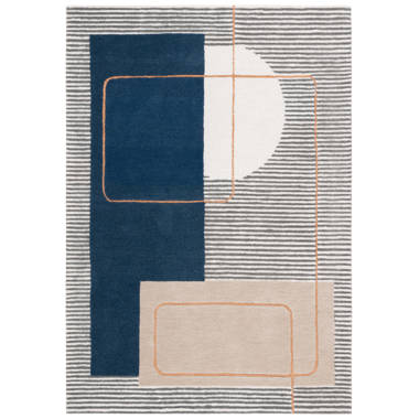 AllModern Lacy Hand Tufted Geometric Rug | Wayfair