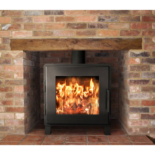 MF Fire Nova 1500 Square Feet Direct Vent Freestanding Wood Burning ...