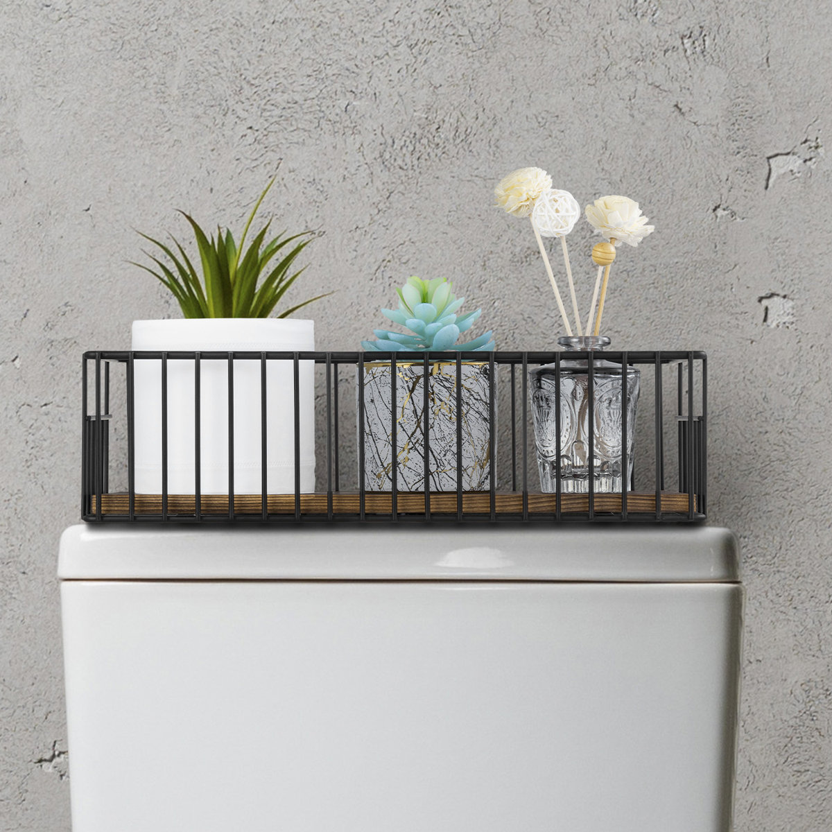 17 Stories Imalee Bathroom Accessory Tray & Reviews | Wayfair