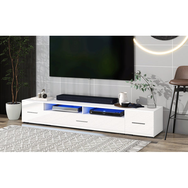 Wrought Studio Keonta 82.60'' Media Console | Wayfair