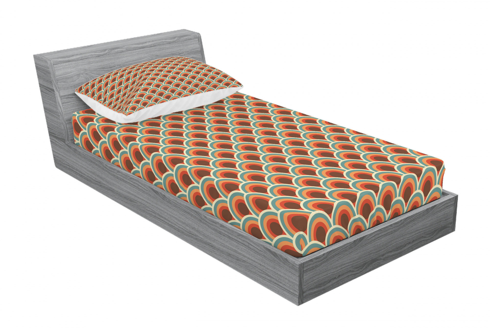 Ambesonne Autumn Road at Sunset and Lone Tree Sheet Set | Wayfair