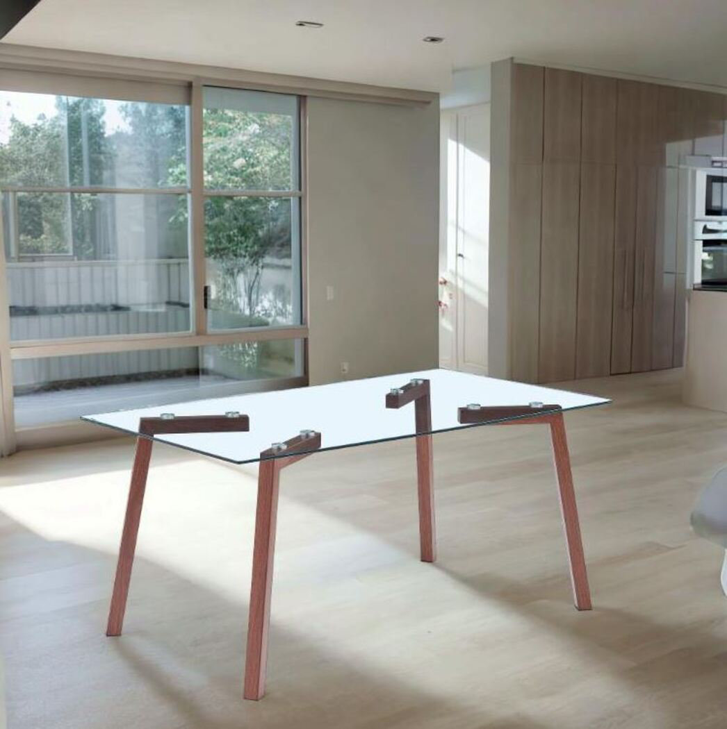 Latitude Run® Shanghai Glass Dining Table - Wayfair Canada