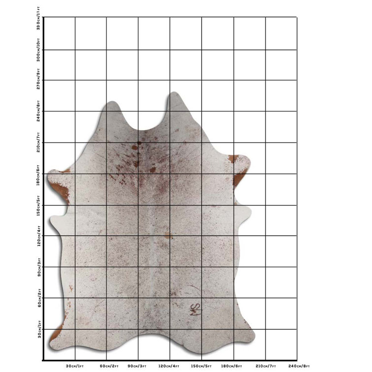 Foundry Select Tamerra Hand Knotted Cowhide Rug | Wayfair