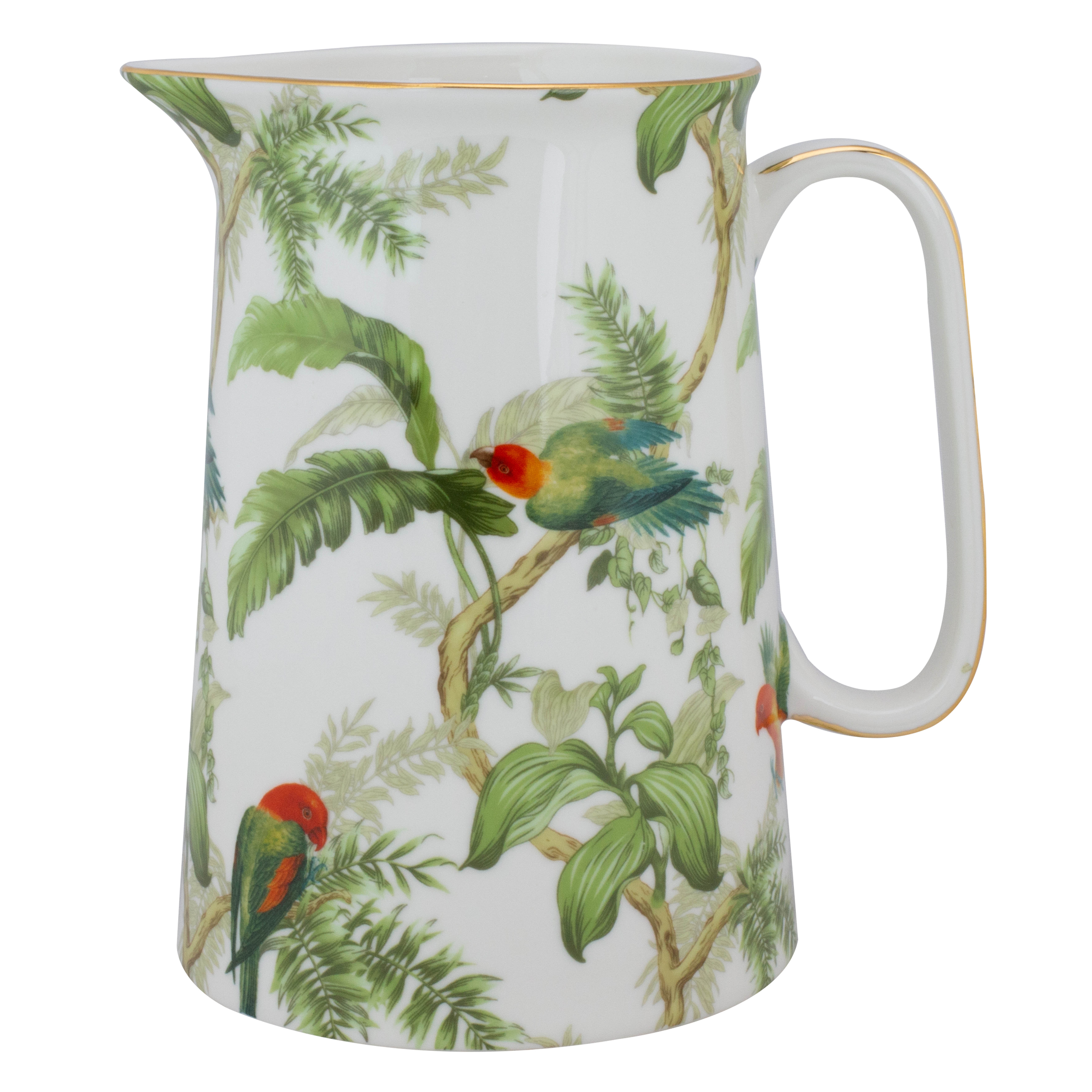 Grace's Tea Ware Rainforest Bird Pitcher | Wayfair