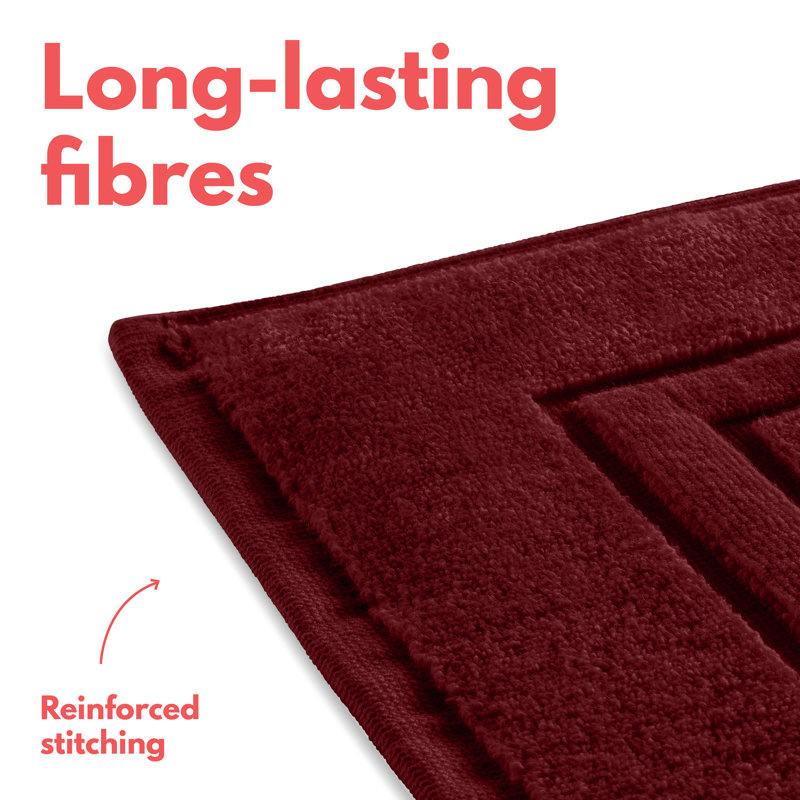 Latitude Run® Altynai Solid Color Bath Rug Set | Wayfair