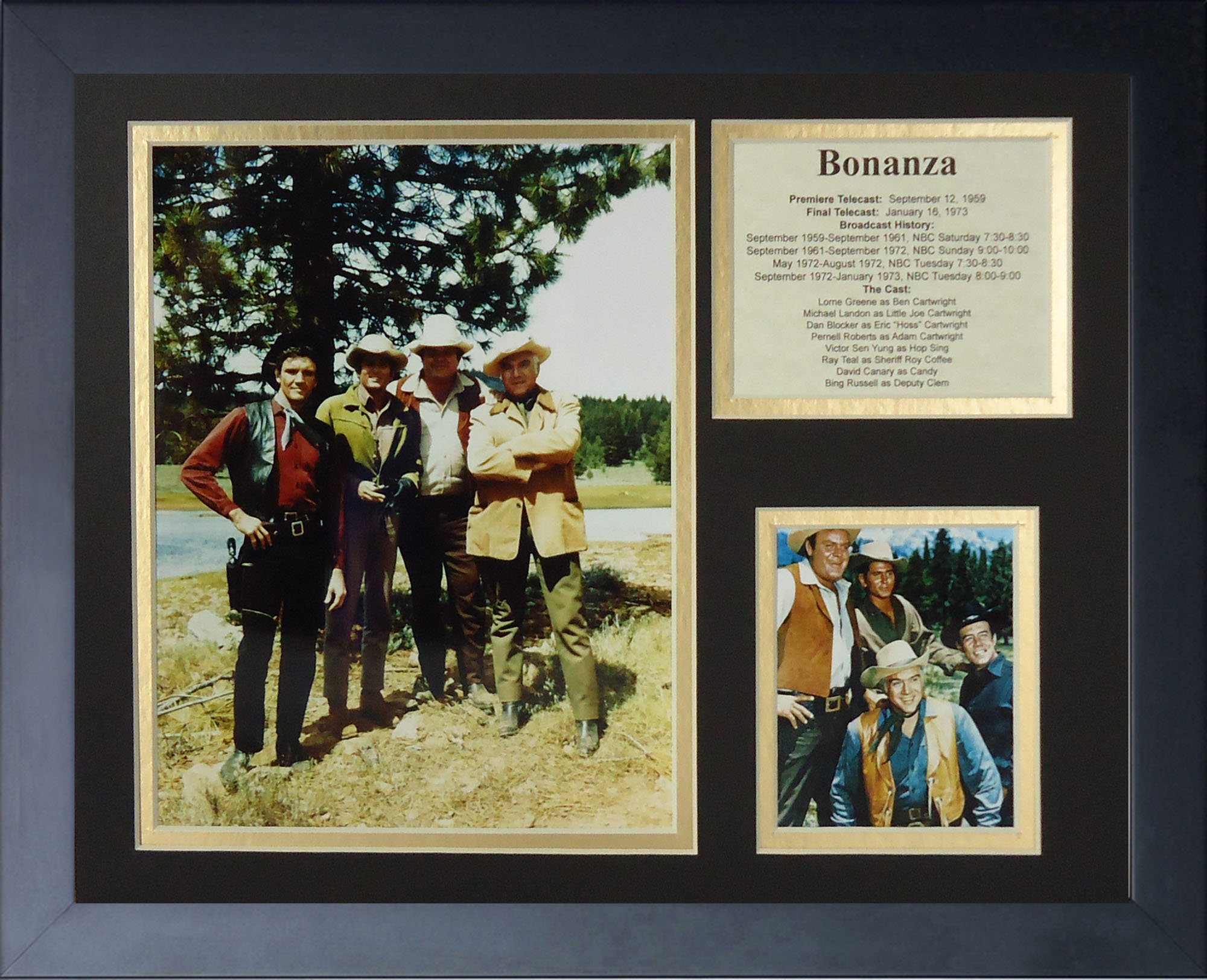 Legends Never Die Bonanza Framed Memorabilia | Wayfair