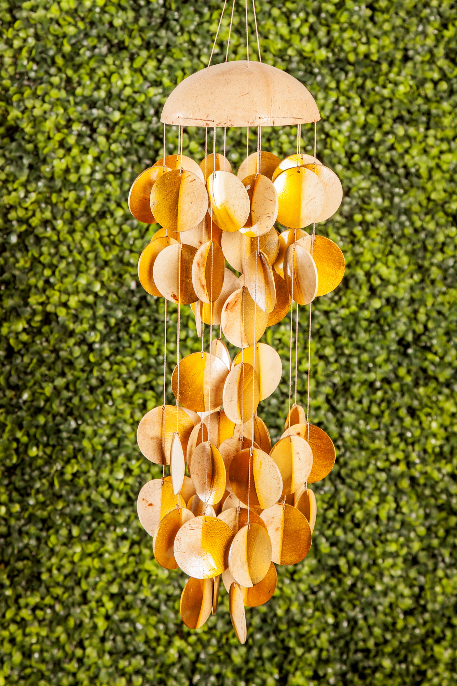 Bay Isle Home™ Coconut Shell Wind Chime & Reviews | Wayfair