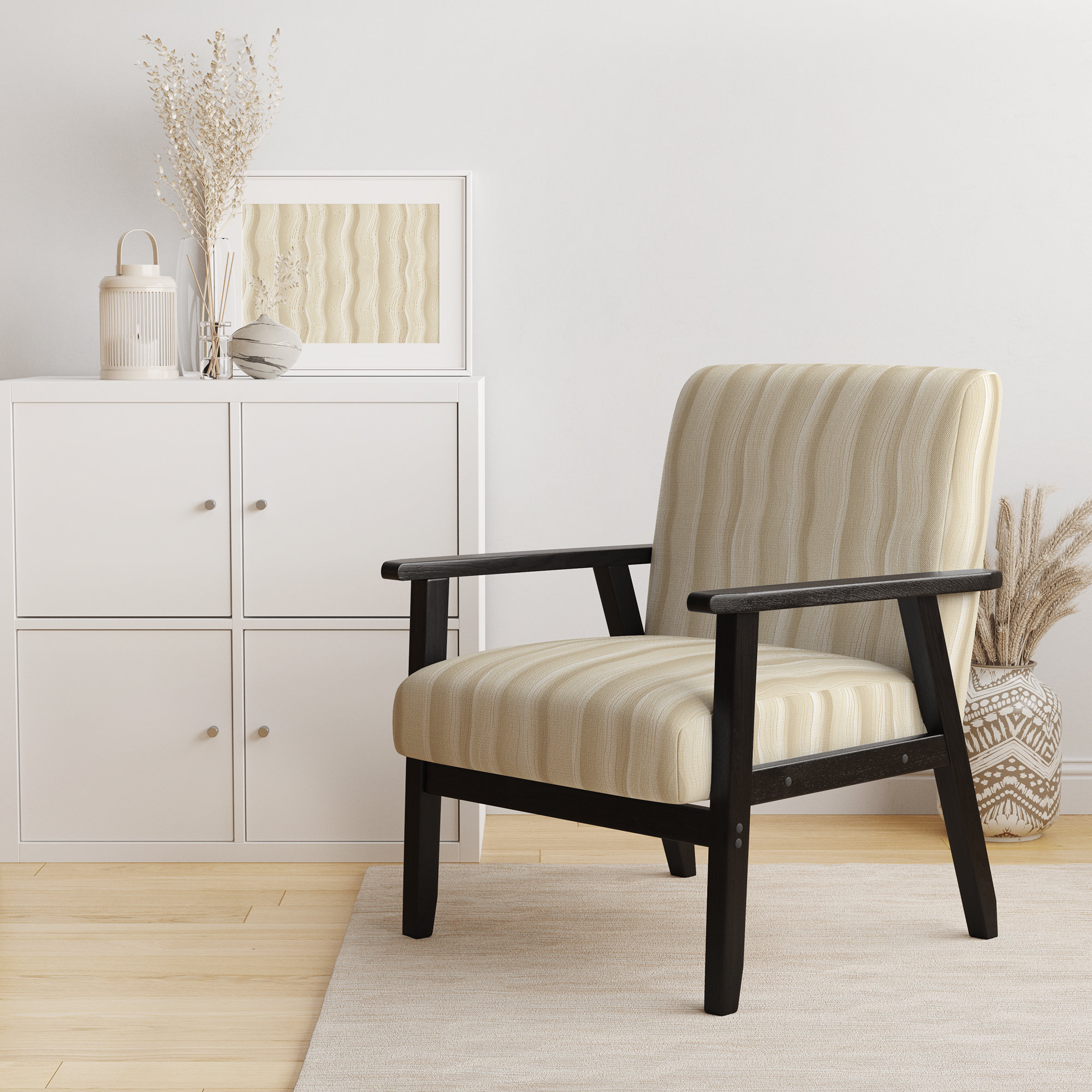 Hokku Designs Zen Harmony - Upholstered Modern & Contemporary Accent ...