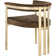Willa Arlo Interiors Somer Velvet Ladder Back Arm Chair & Reviews | Wayfair