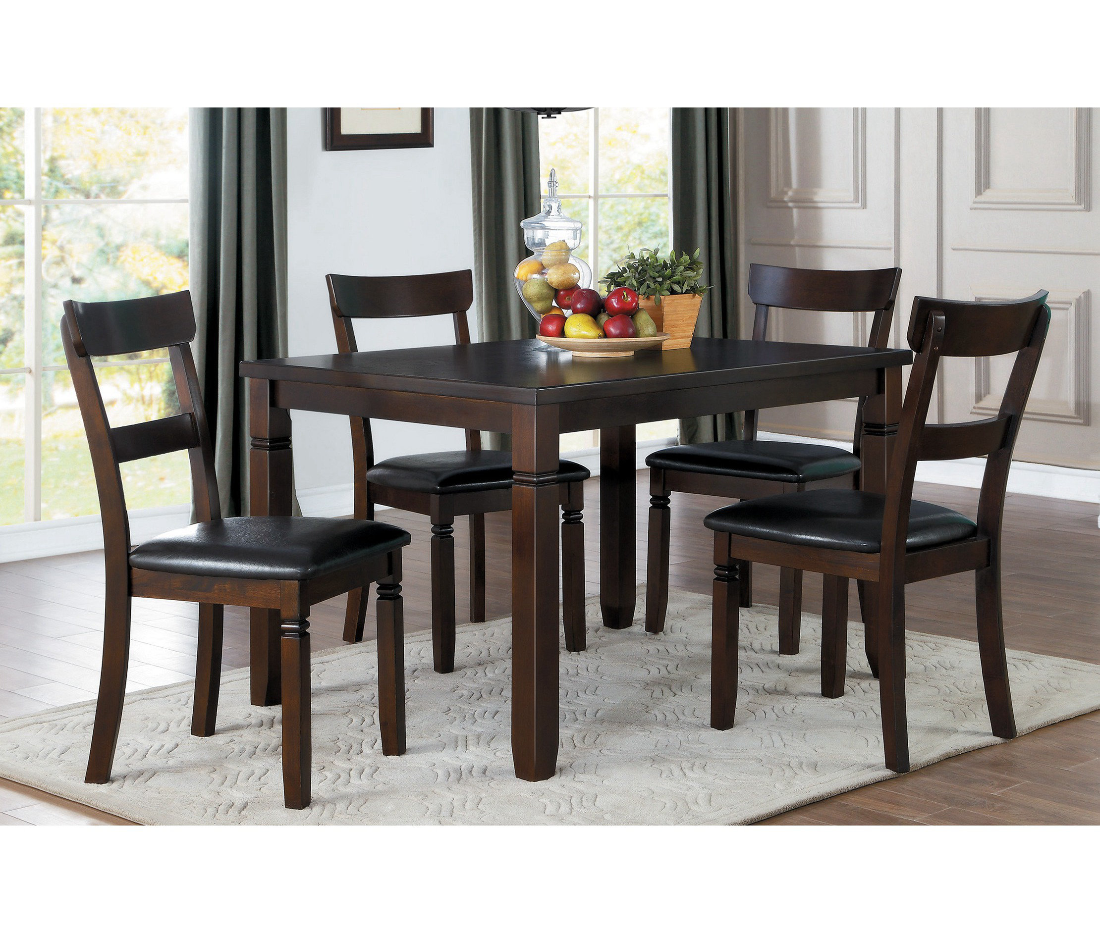 Red Barrel Studio® Pevey Rectangular 36'' L x 48'' W Dining Set | Wayfair