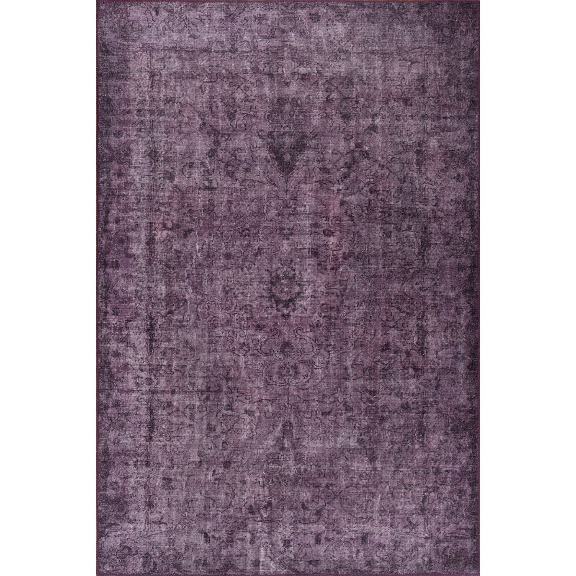 Ophelia & Co. Benedix Purple Oriental Polyester Digital Print ...