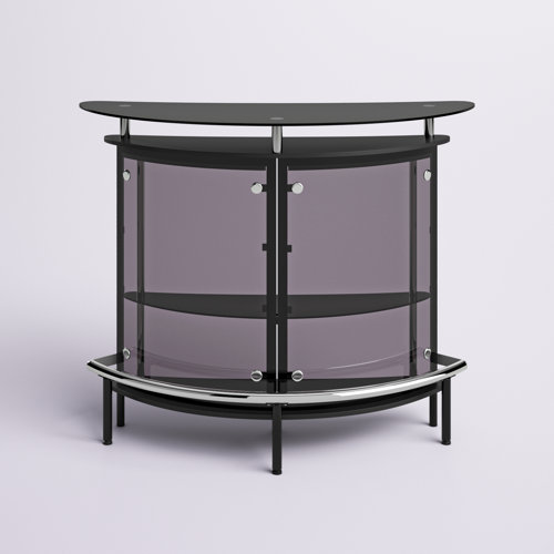 Curved Home Bars & Bar Sets You'll Love | Wayfair