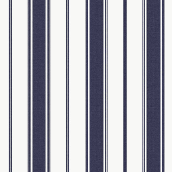 Galerie Wallcoverings Smart 3 Stripes Heritage Stripe Wallpaper Roll ...