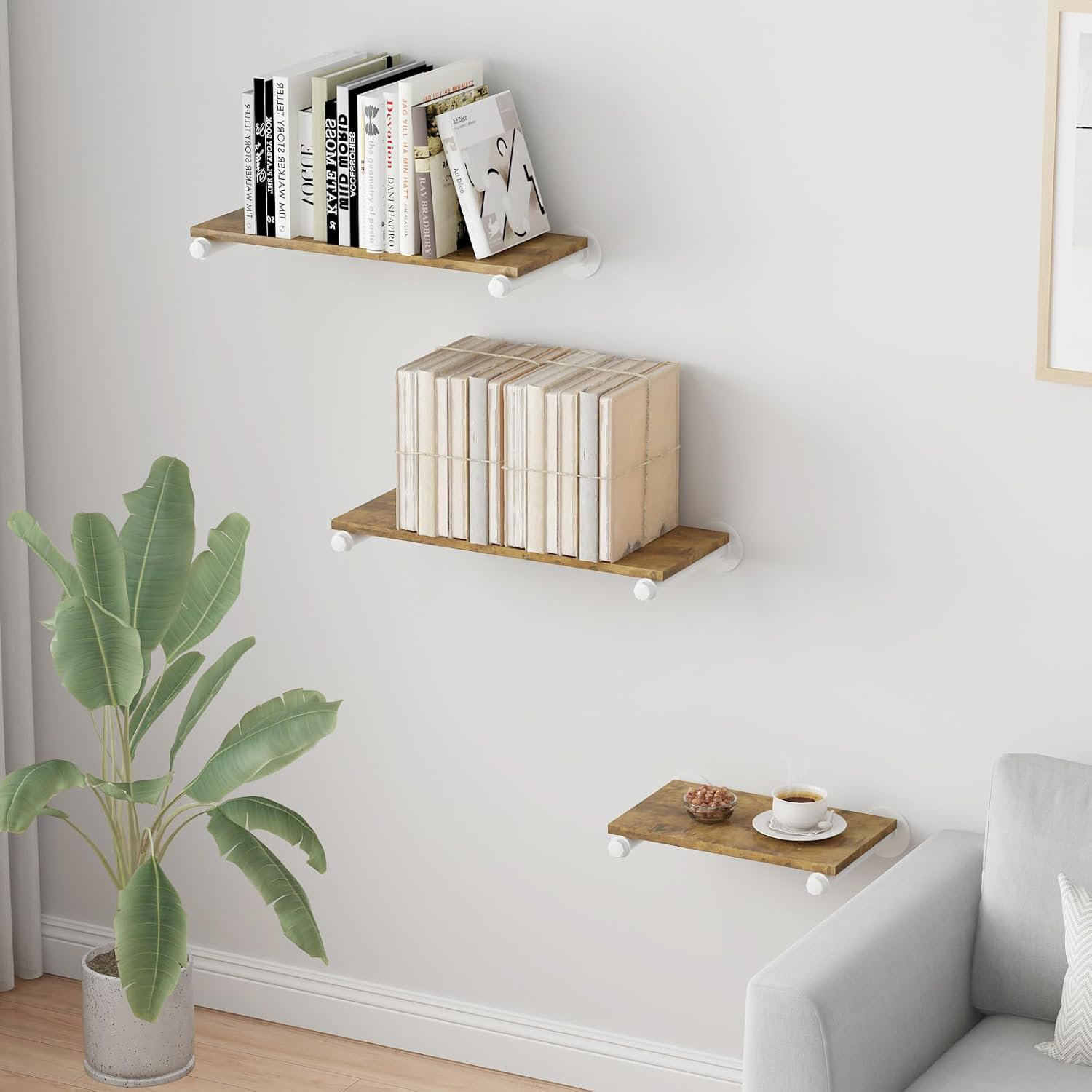 17 Stories 6 Pcs Industrial Pipe Clothes Bars 12 inch, Industrial Pipe ...