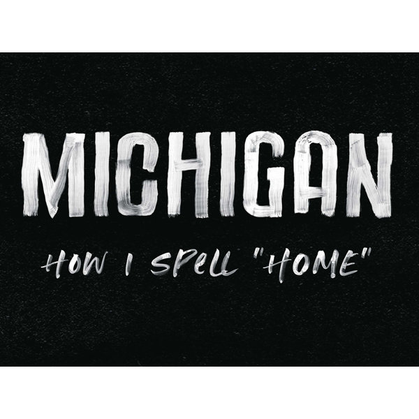 Trinx Michigan Spell Home On Canvas Print | Wayfair