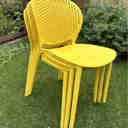 2xHome Set Of 2 Modern Plastic Pool Side Armless Dining Chair & Reviews ...