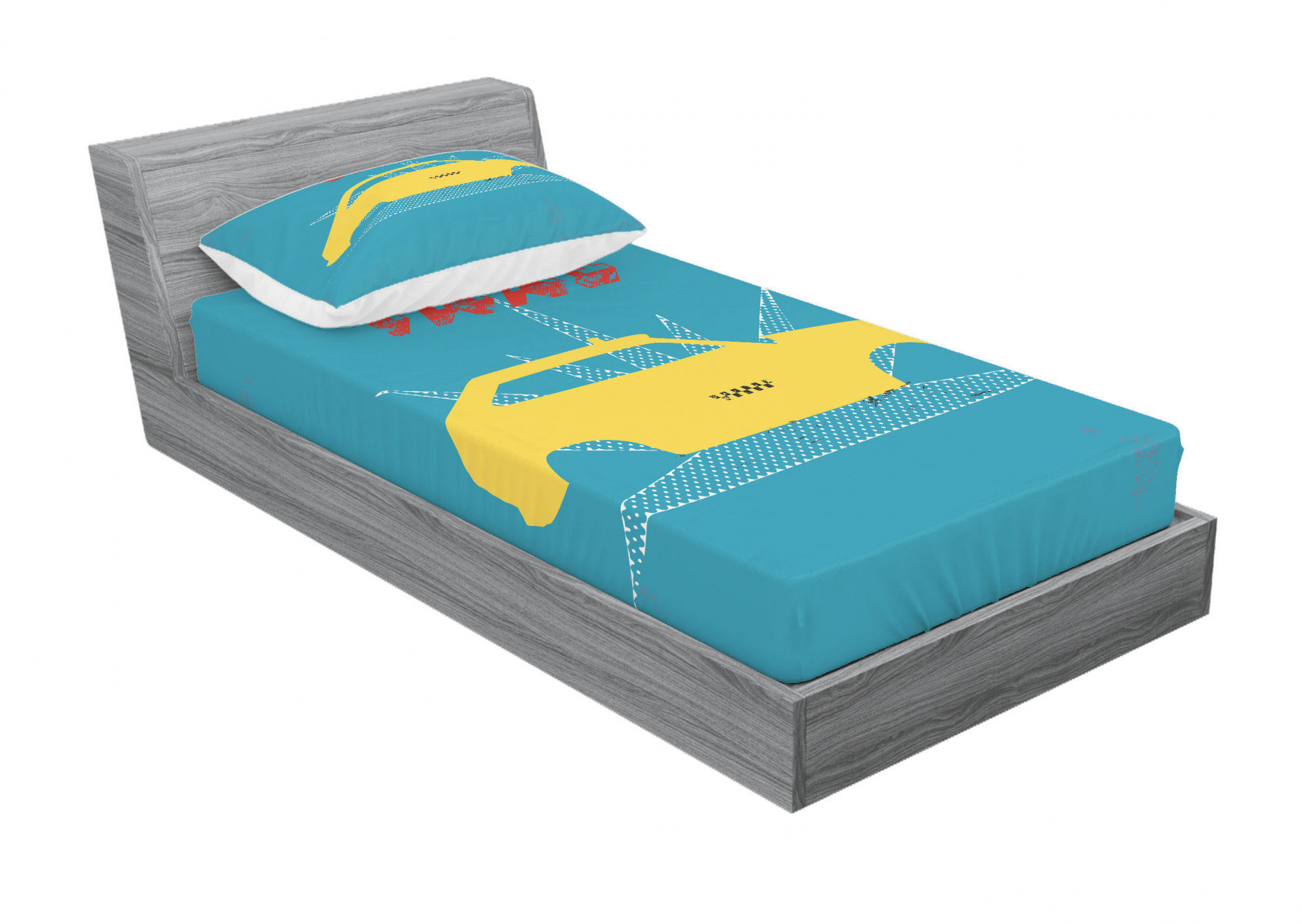 Ambesonne Old Cab Car Sheet Set | Wayfair