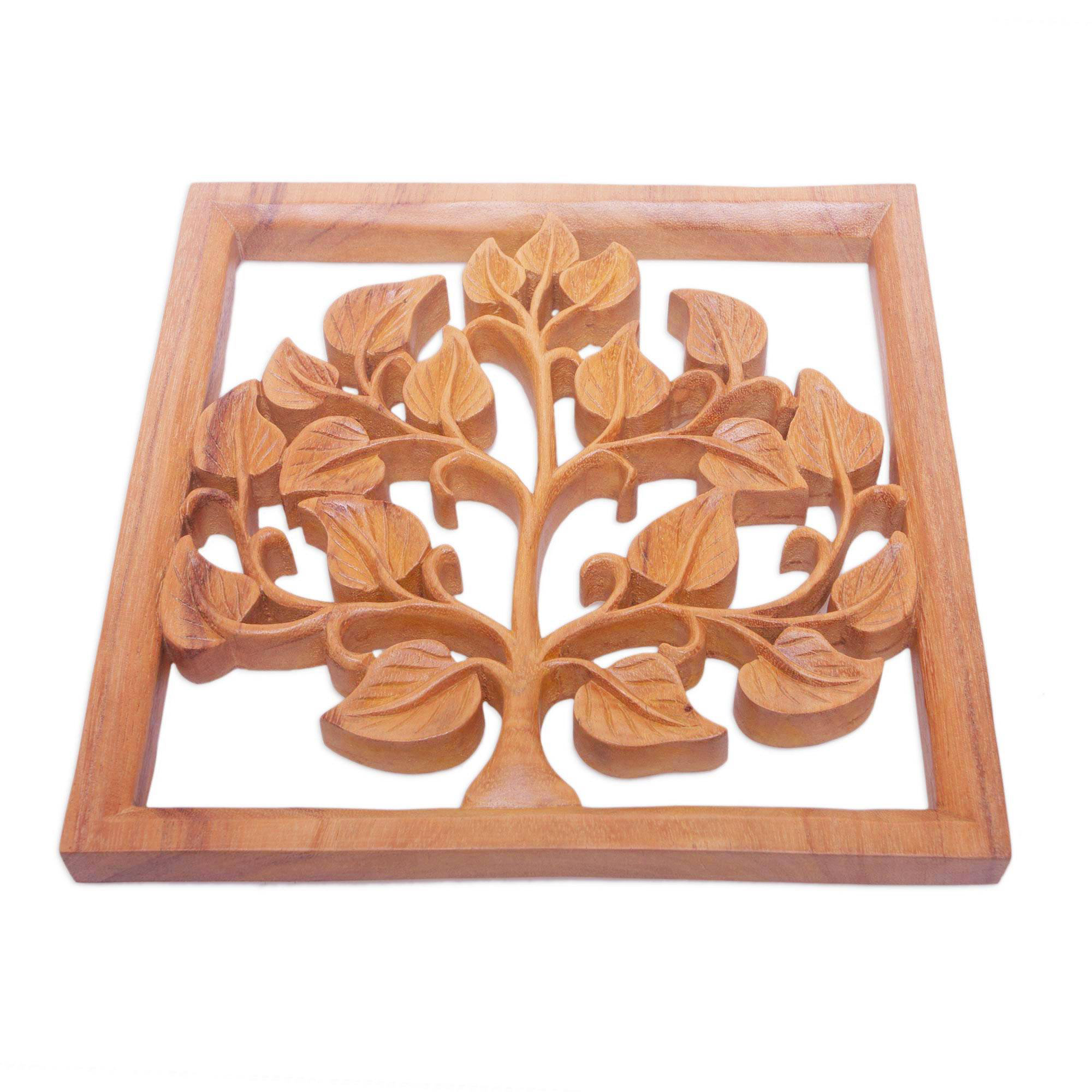 Red Barrel Studio Bayam Wood Relief Panel - Wayfair Canada