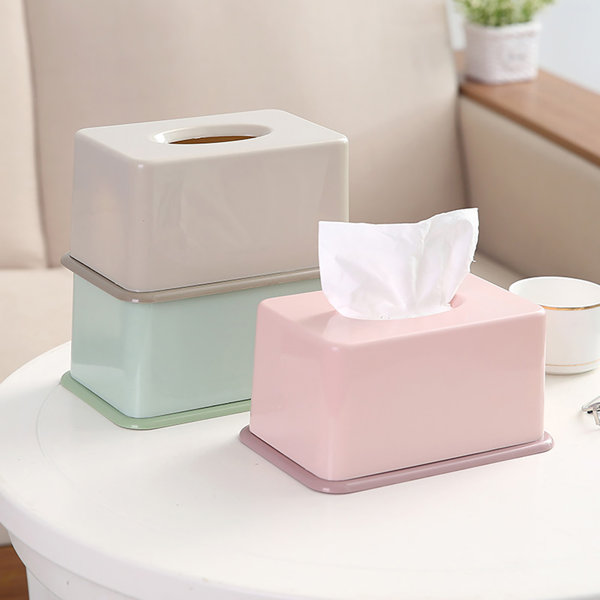 Rebrilliant Tissue Box Classic Sturdy PP Multipurpose Paper Case for ...
