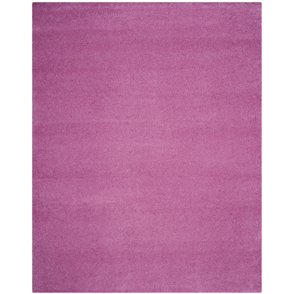 Wrought Studio Vandoren Pink Shag Rug & Reviews - Wayfair Canada