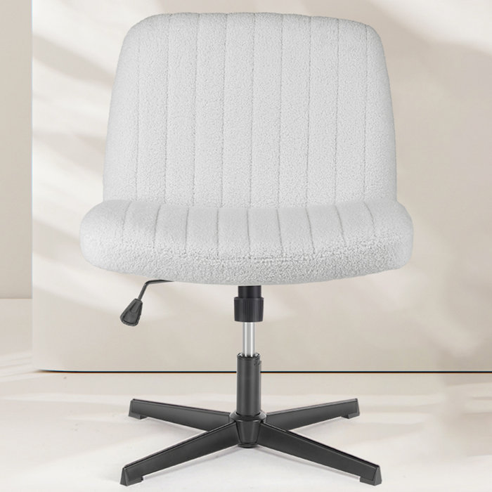 Latitude Run® Brenae Upholstered Armless Swivel Task Chair & Reviews ...