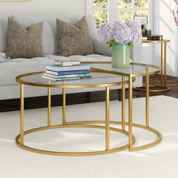 Ebern Designs Lexy Glass End Table & Reviews | Wayfair