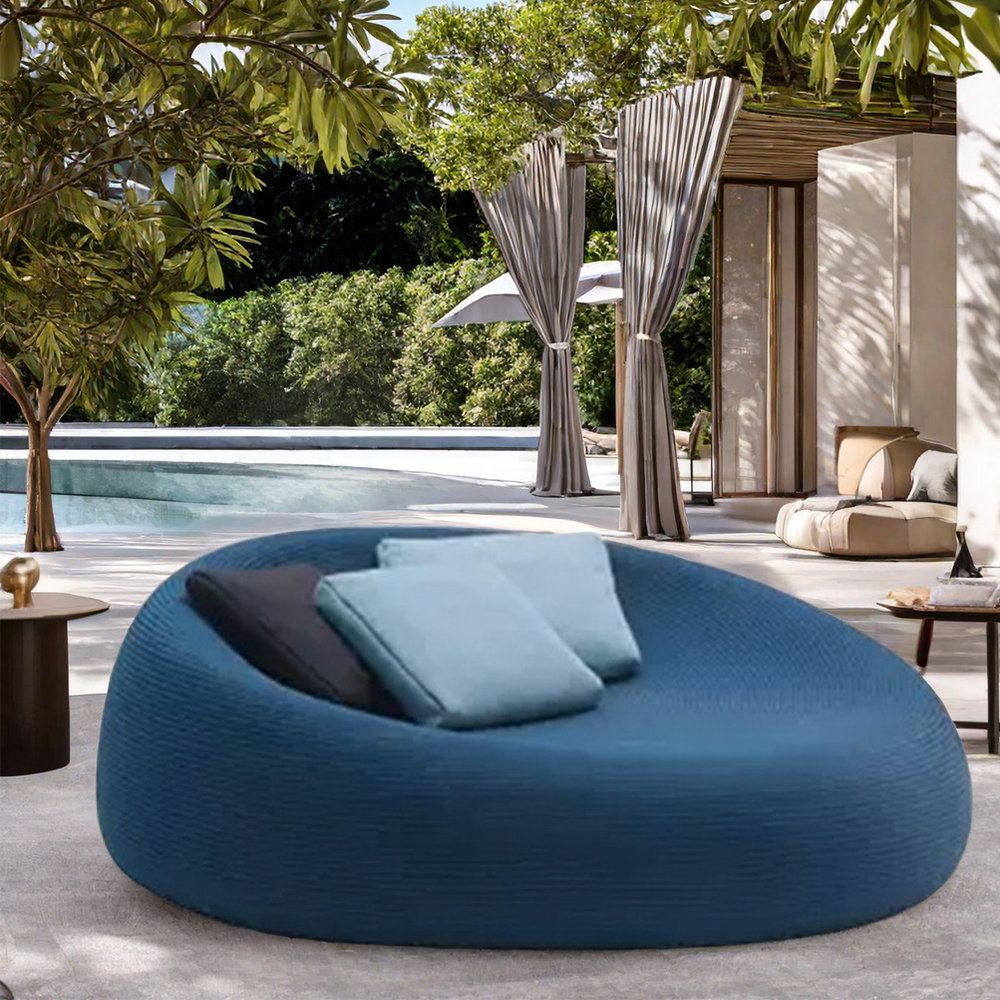 Elegance Furnishings Creative Leisure Patio Daybed 64.96 Outdoor | Wayfair