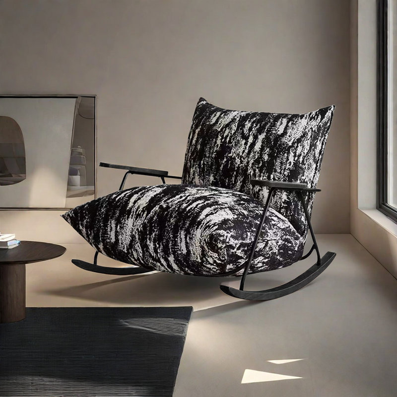 Comfort Zone Furniture.e Italian retro rocking chair casual | Wayfair