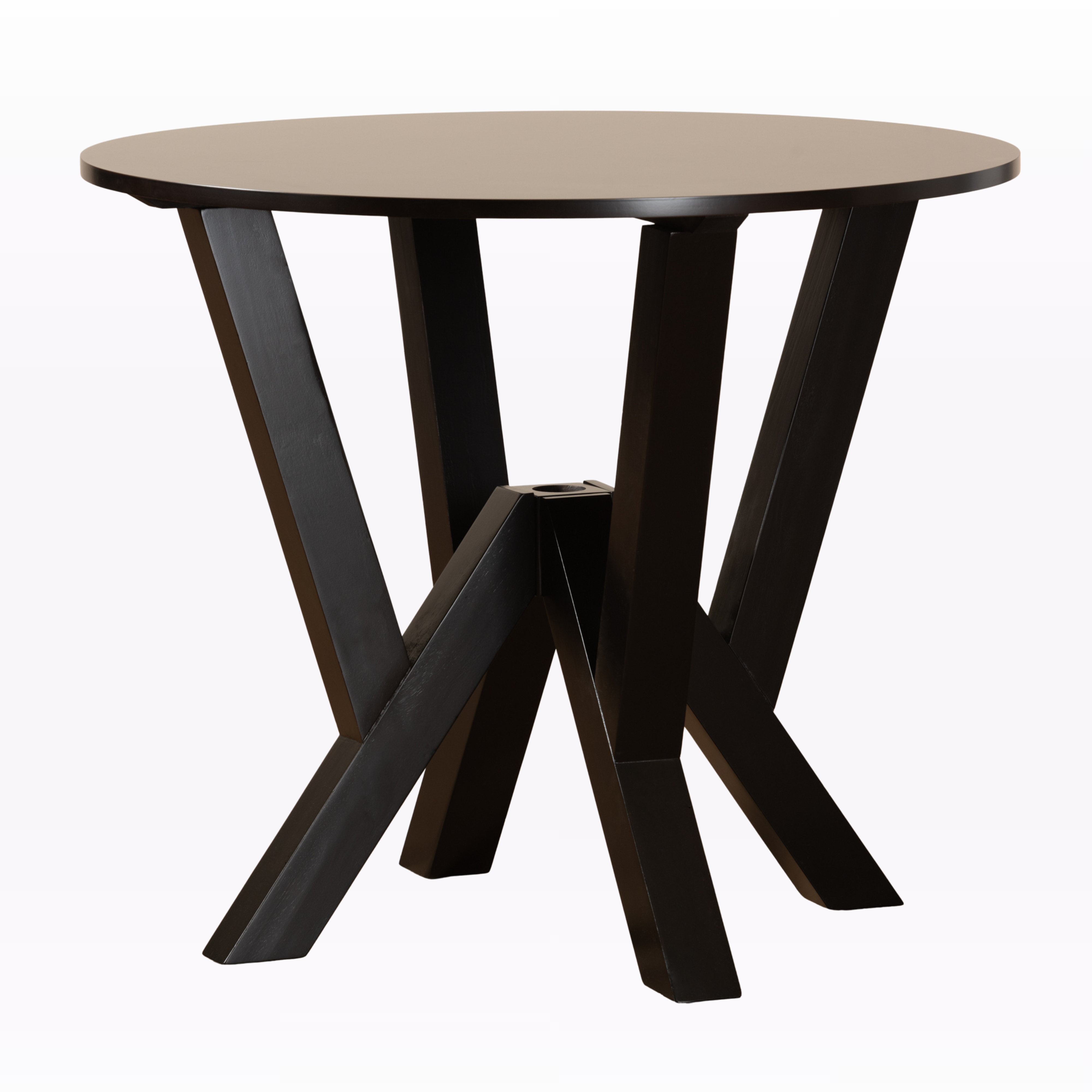 George Oliver Redeem 35-Inch-Wide Round Wood Dining Table in Finish ...