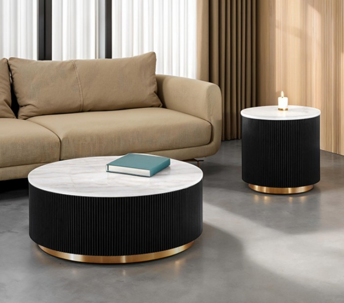 Mercer41 Michael 2-piece Round Coffee Table Set | Wayfair
