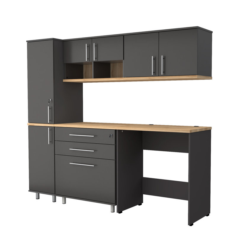 Wade Logan® Brekkin 5 Piece Storage System | Wayfair