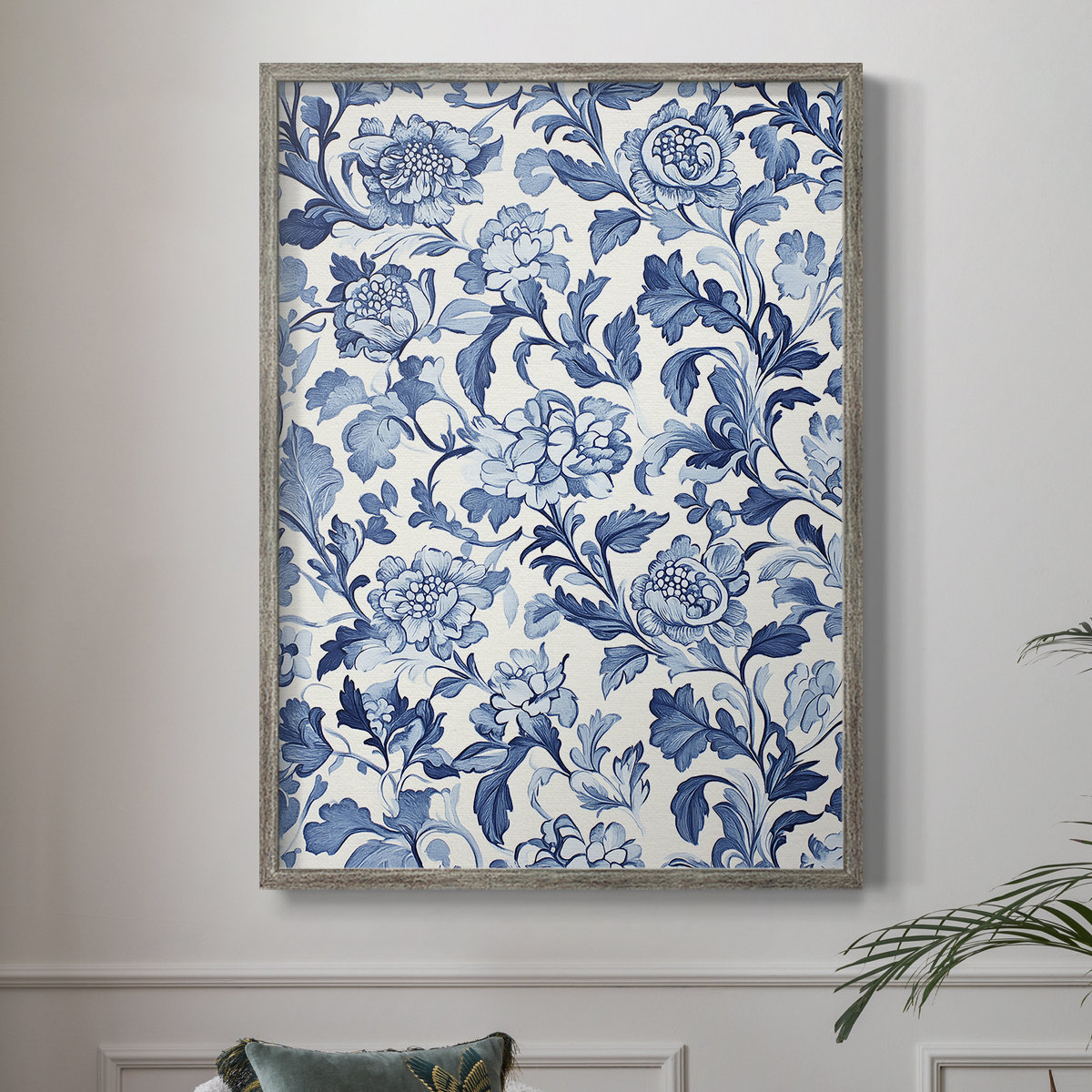 Astoria Grand WM MORRIS Series DCIII Framed Print - Solid Wood | Wayfair