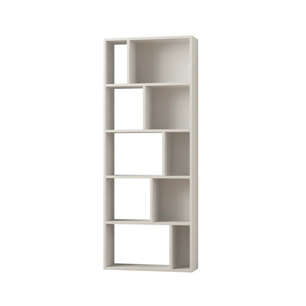 East Urban Home Geometric Bookcase & Reviews | Wayfair