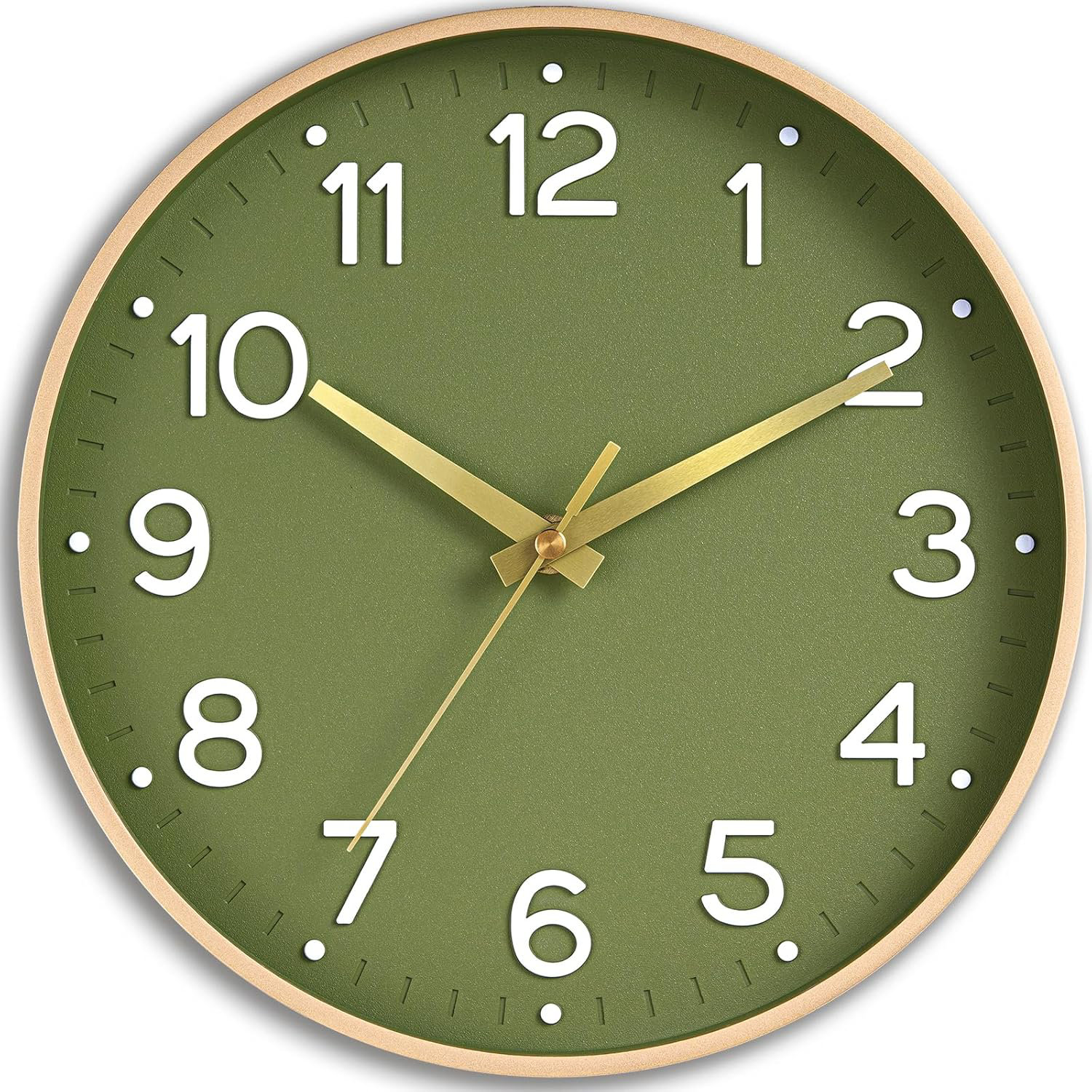 Astoria Grand Wall Clock 14 Inch Silent Wall Clocks Battery Operated ...