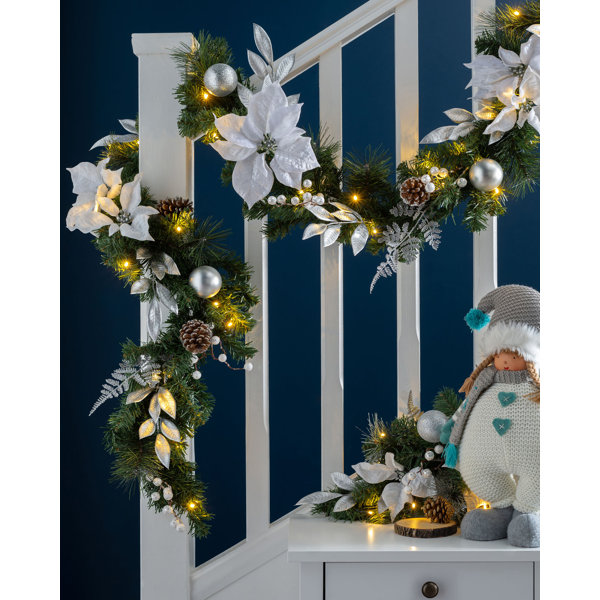 Three Posts 270cm Lighted Garland with Lights & Reviews | Wayfair.co.uk