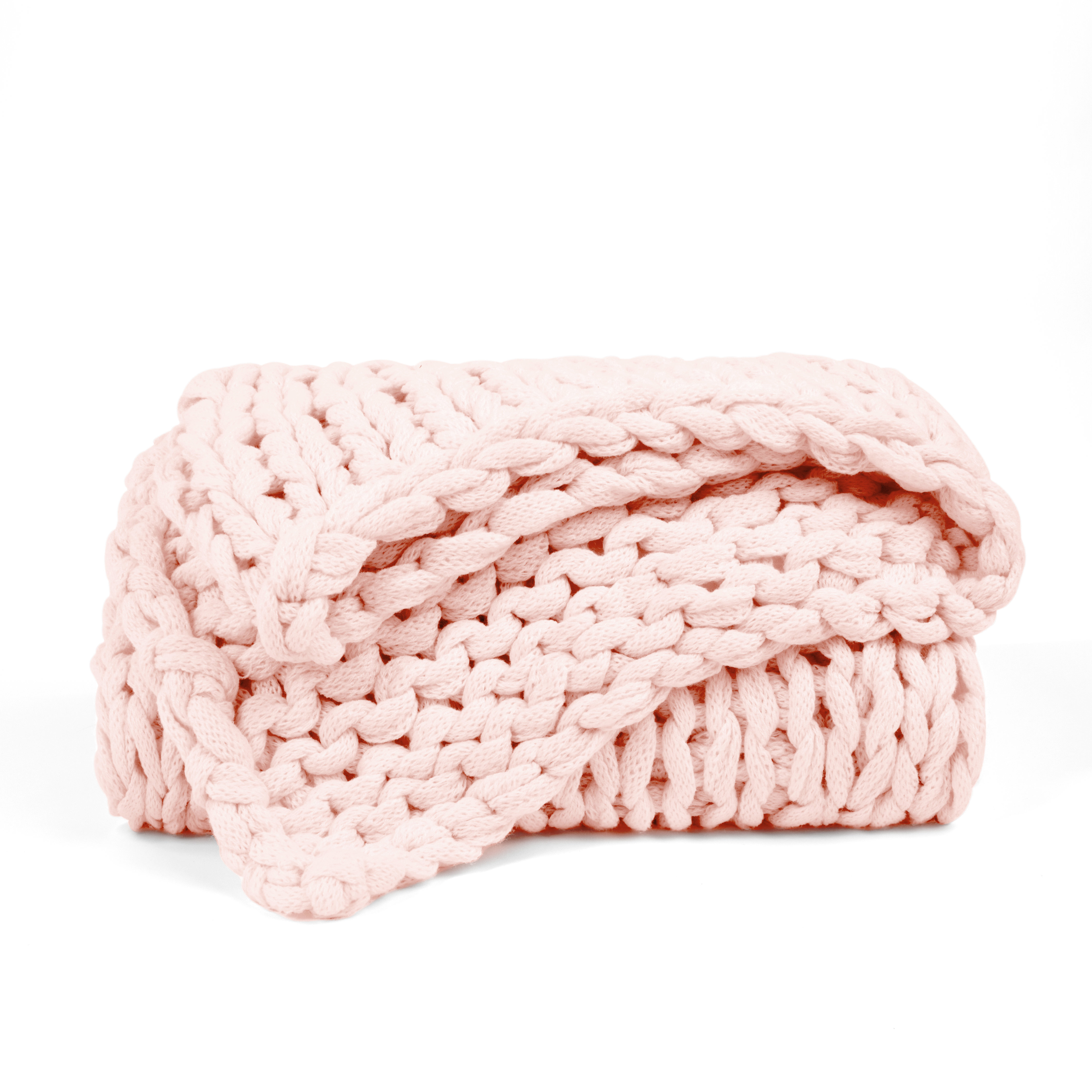 Becky Cameron Handmade Chunky Knit Throw Blanket & Reviews - Wayfair Canada