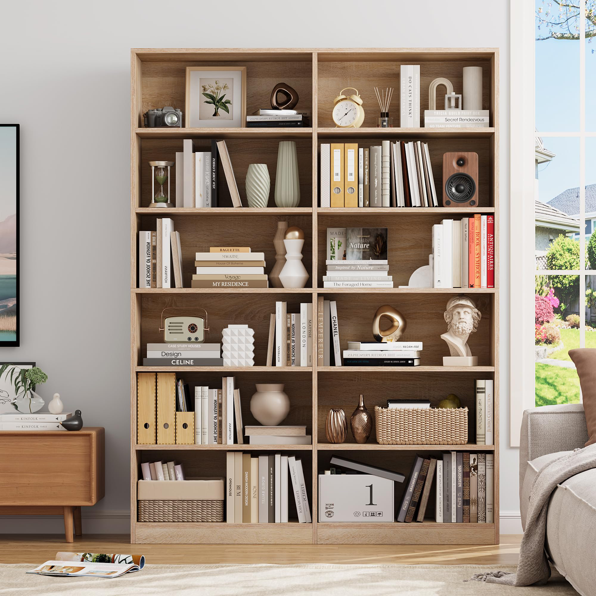 Latitude Run® Freestanding Display Storage Shelves | Wayfair