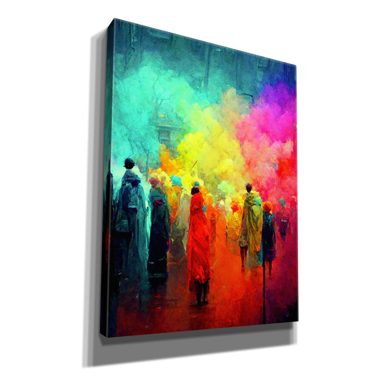 Ivy Bronx Truth Bombs On Canvas by Romantz Art Print - Wayfair Canada