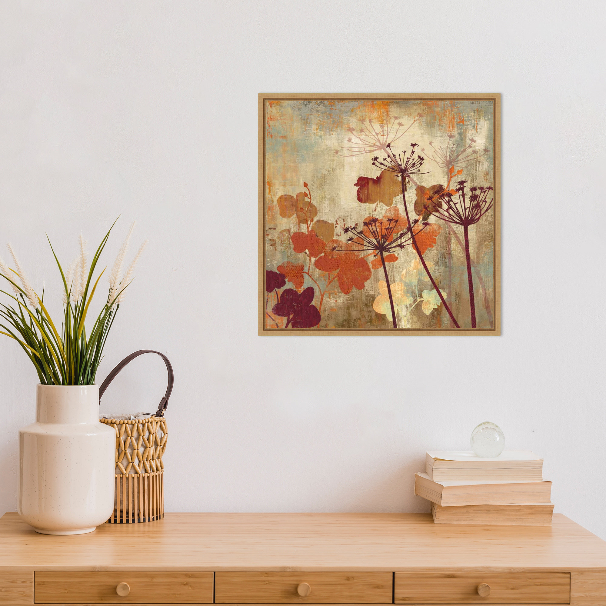 Rosalind Wheeler Wild Field II by Aimee Wilson - Floater Frame Painting ...