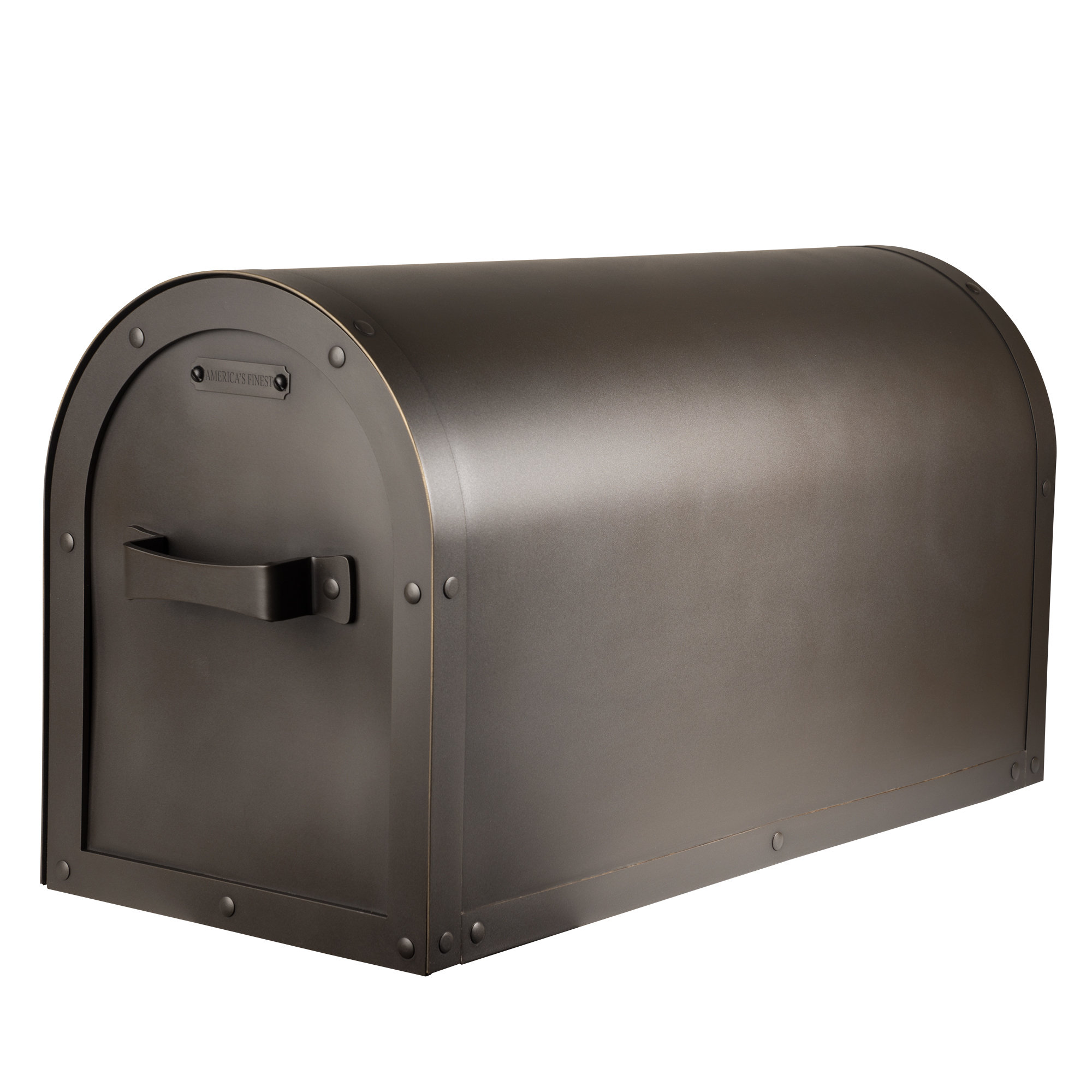America's Finest Lighting Company Post Mounted Mailbox | Wayfair