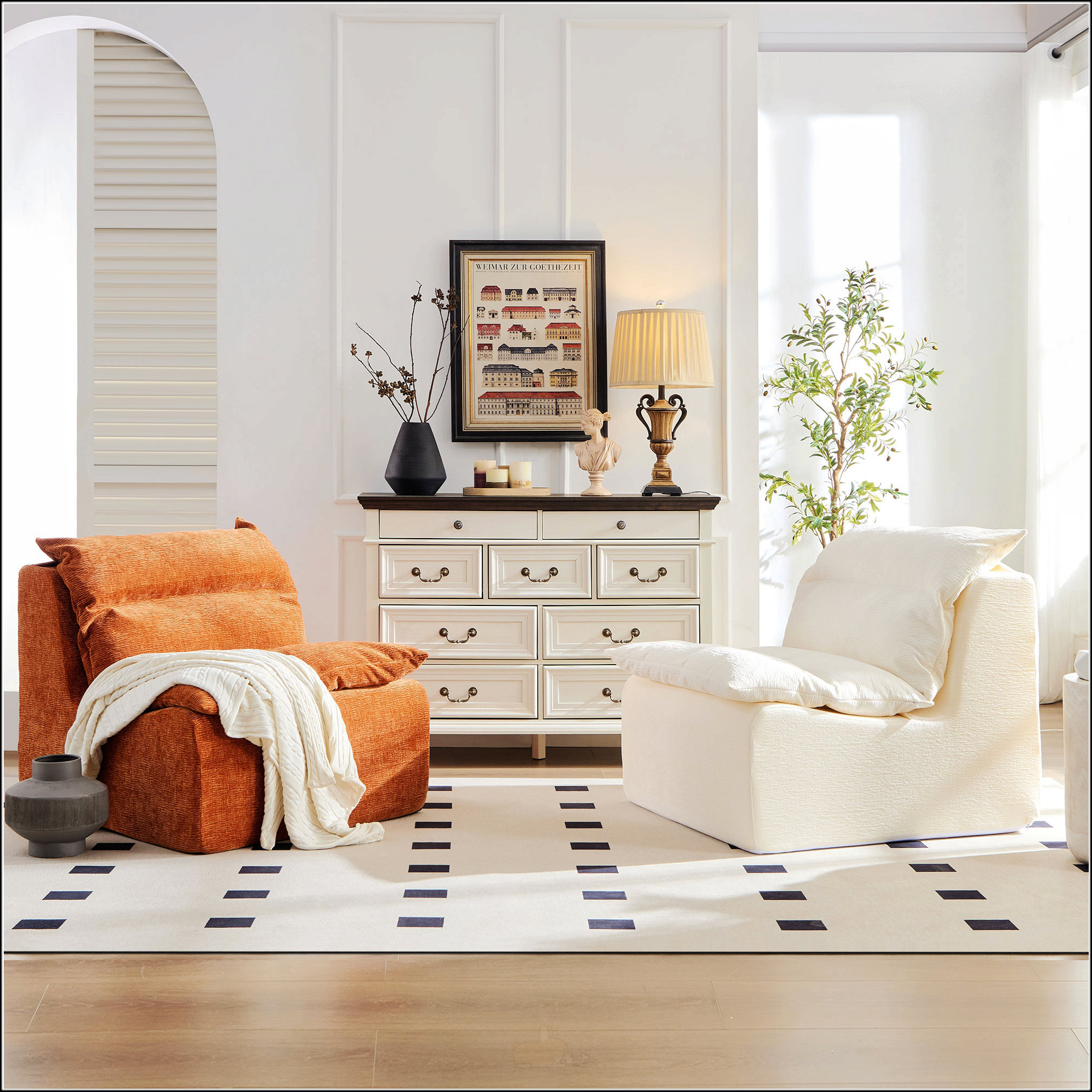 Wrought Studio™ 3 Seat Chair Sofa | Wayfair