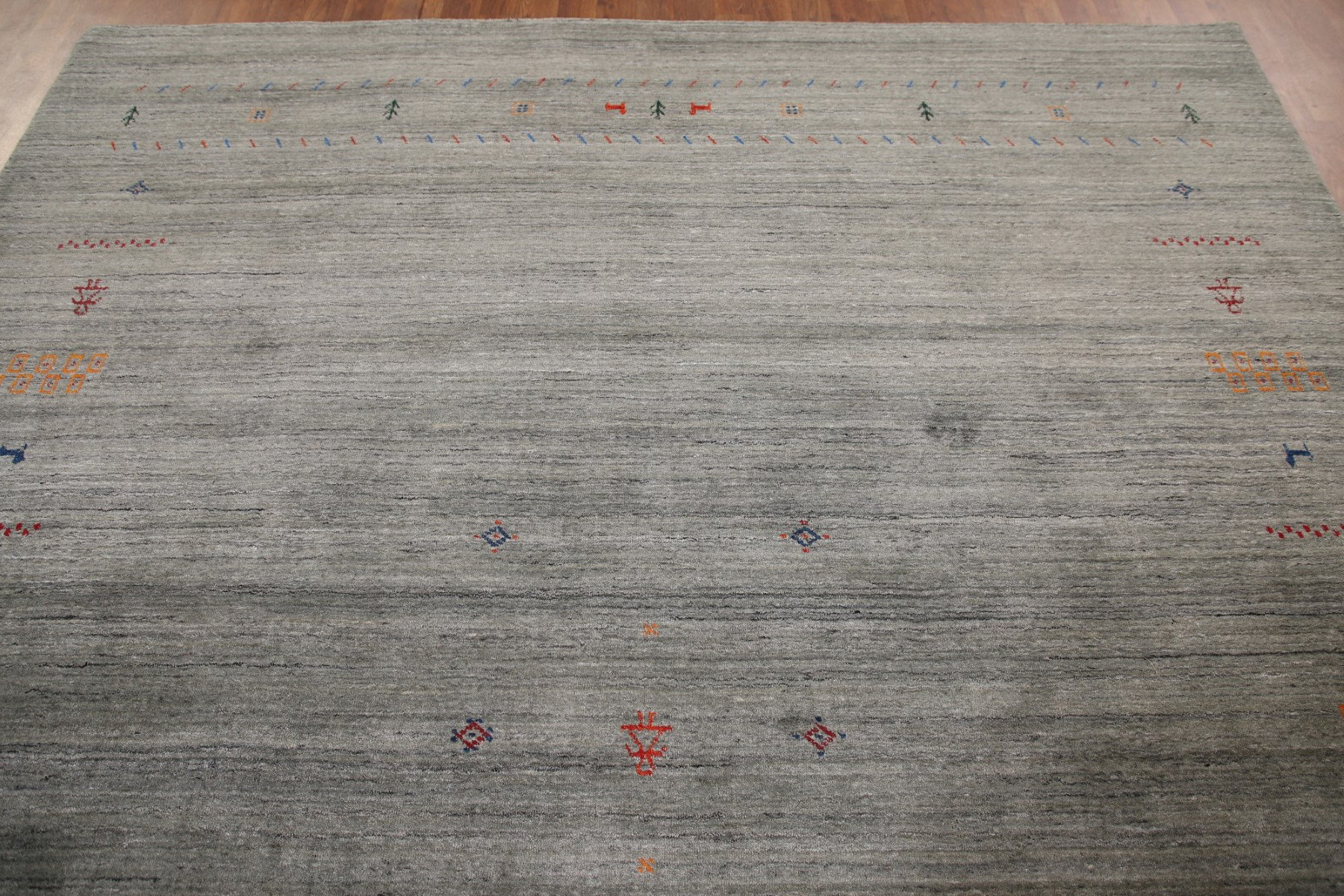 Hokku Designs Wool Gabbeh Indian Area Rug 8x10 | Wayfair