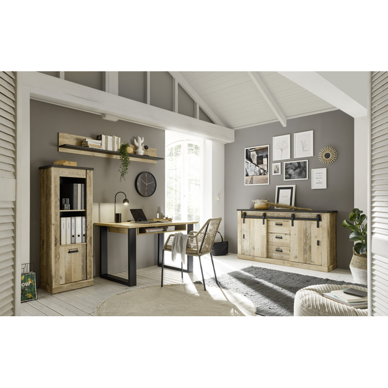 Lark Manor Jackeline 162cm Wide 3 Drawer Sideboard | Wayfair.co.uk